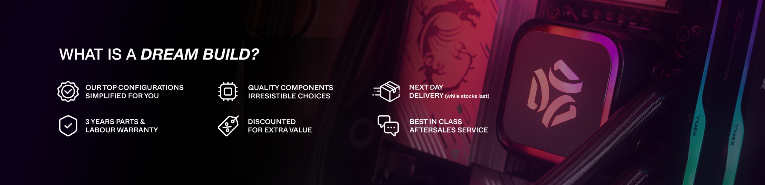 Dream Builds | Dreamcore Custom PCs